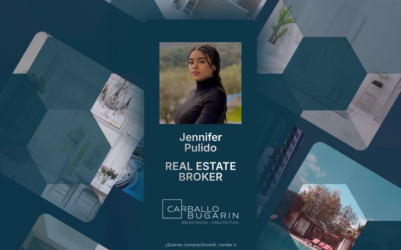 Jennifer Pulido - Real estate Broker - Carballo Bugarin Luxury Real Estate